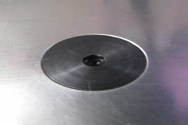 Countersunk Fixing Pins | Welding Tables | Har-Bach